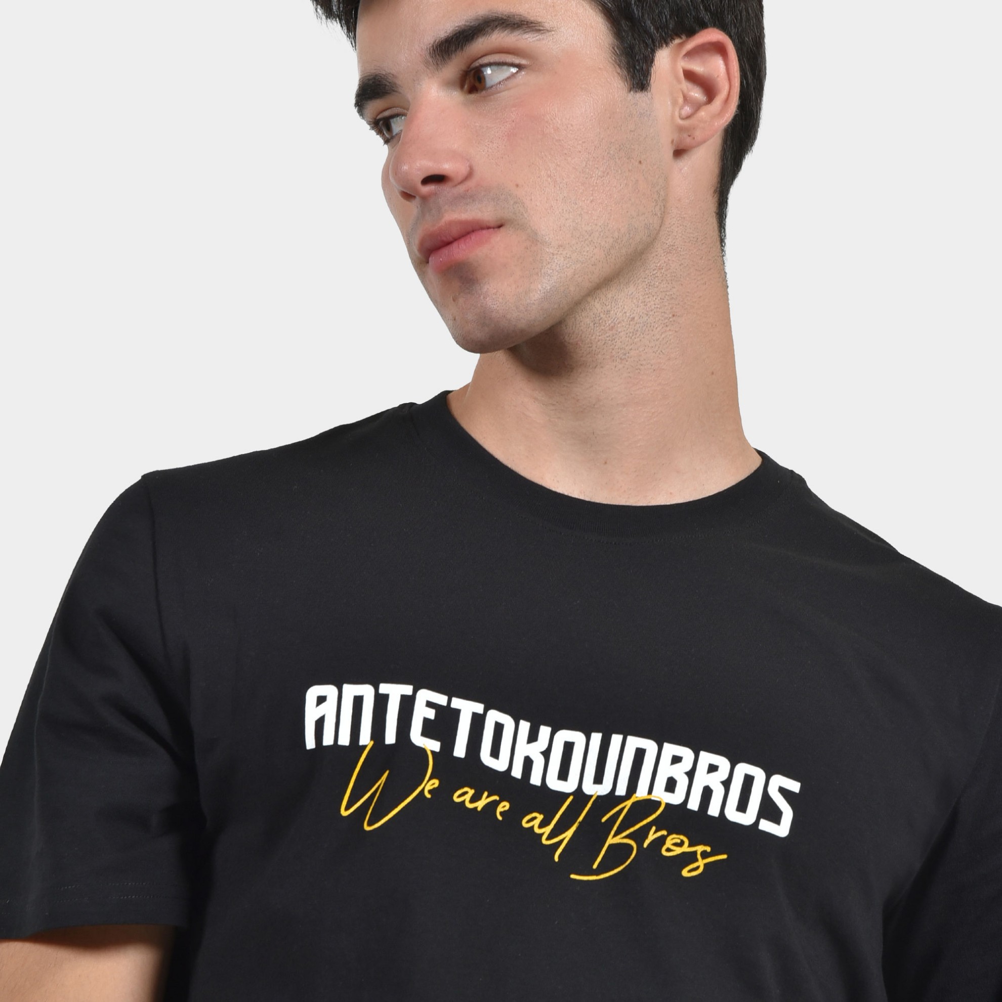 Men's T-shirt We are all Bros | ANTETOKOUNBROS | Black