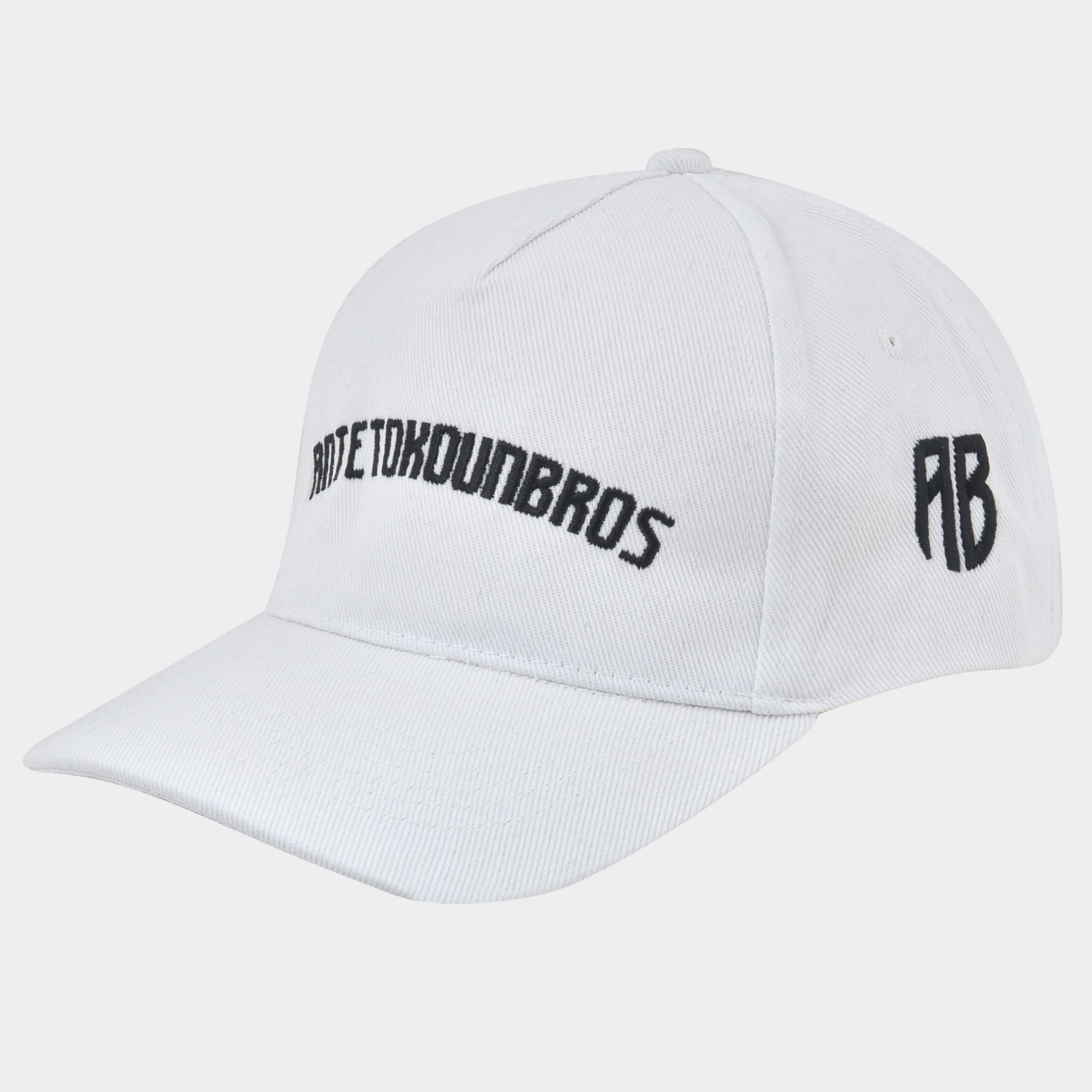 Cap in White Color | ANTETOKOUNBROS Logo